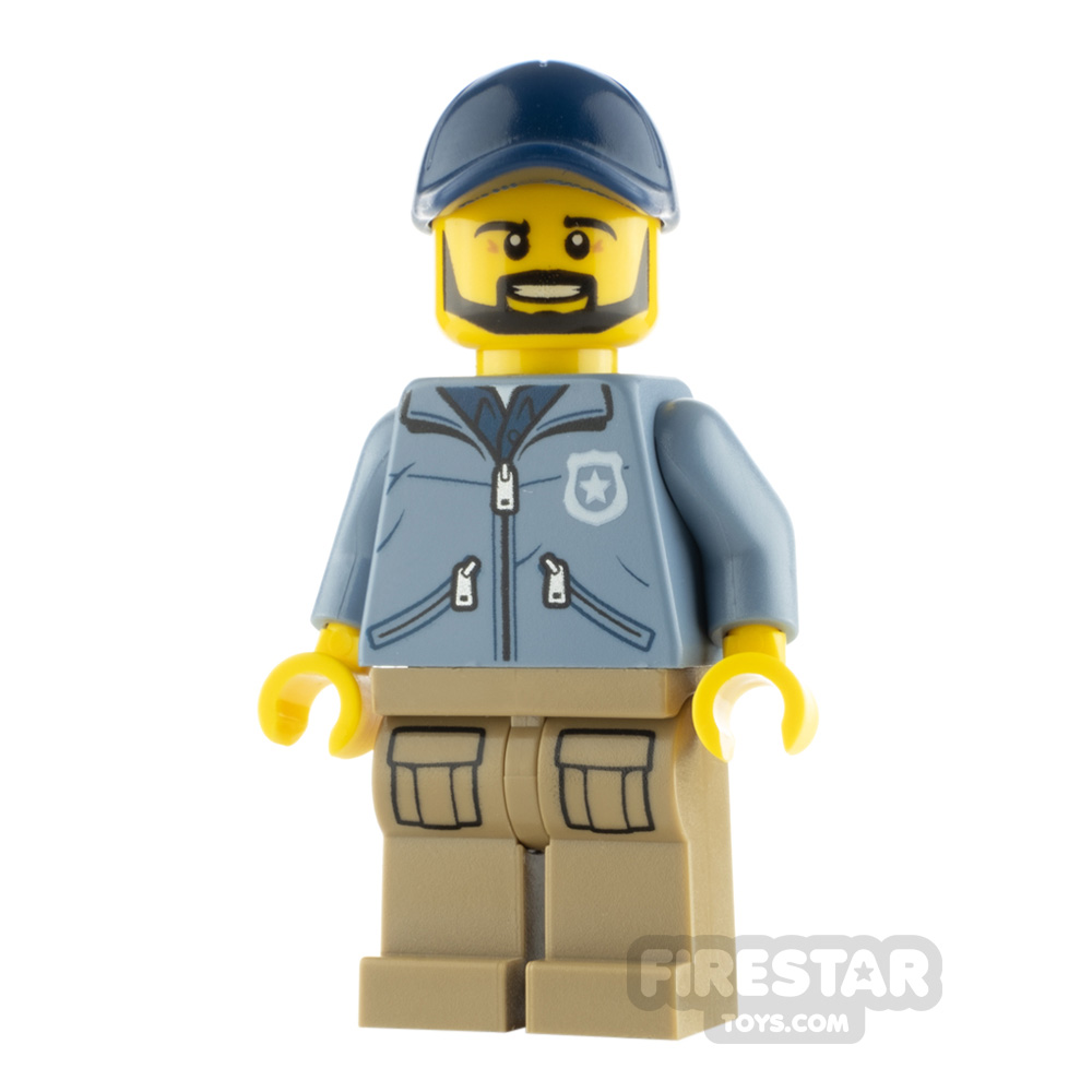 Lego NEW LEGO CITY WATER POLICEMAN WITH CAP BINOCULARS & LIFE VEST ...