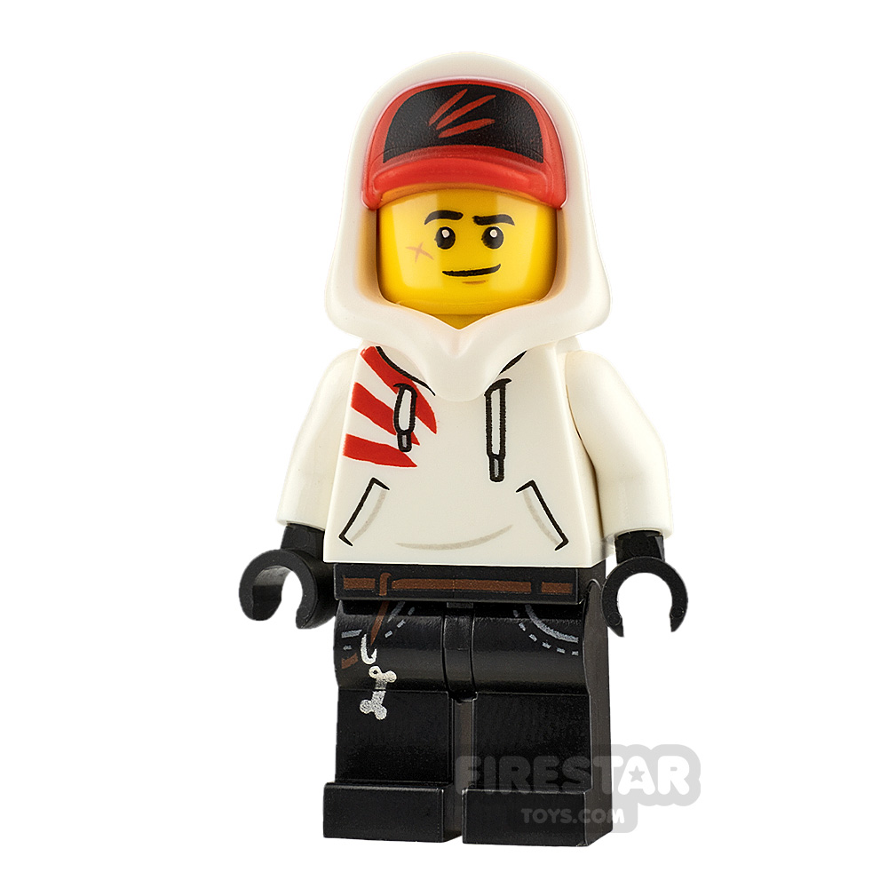 LEGO Hidden Side Minifigure Jack Davids Backwards Cap and Hood