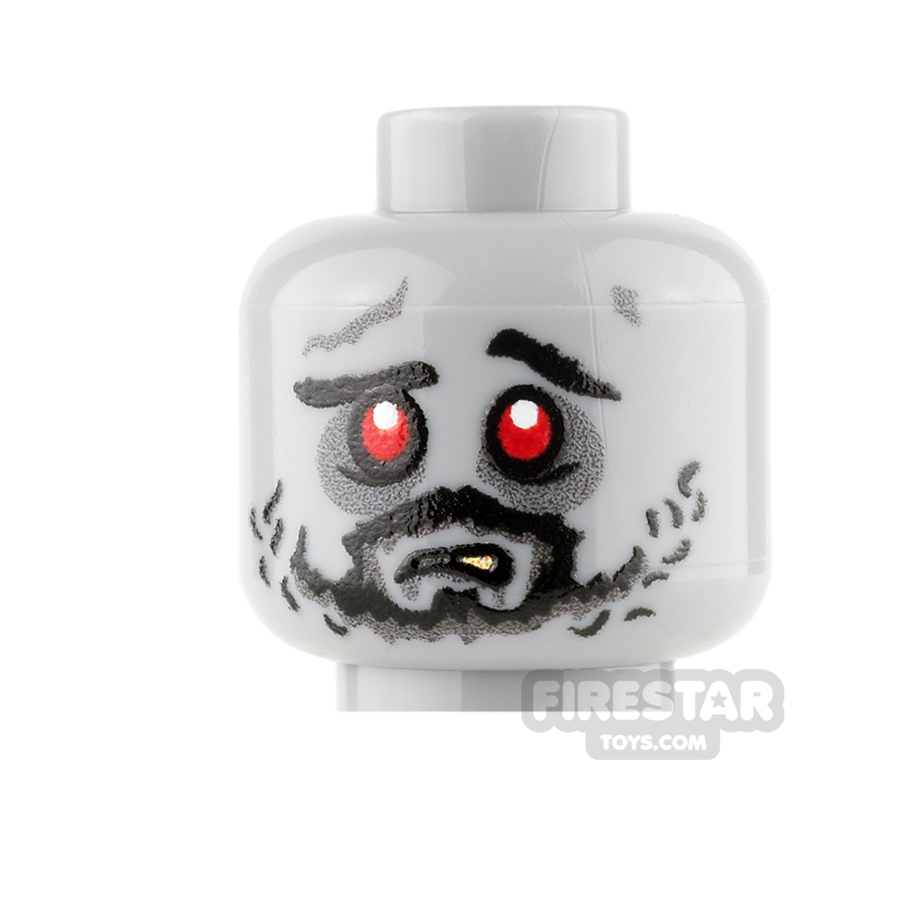 Custom Minifigure Heads SW Chiss Male Angry